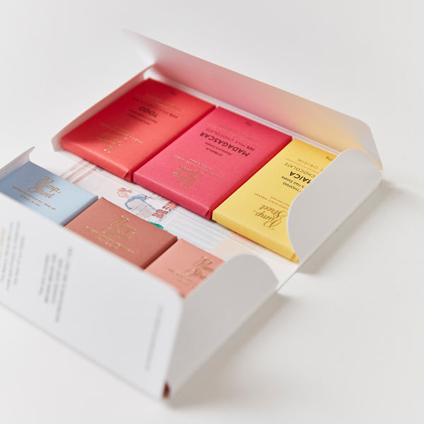 Craft Chocolate Tasting Box - Single Origin Selection - Pump Street ...